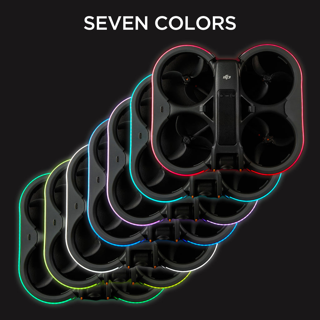 VIFLY Duct Guards with Colorful LED Strip for DJI Avata 2 – VIFLY Drone